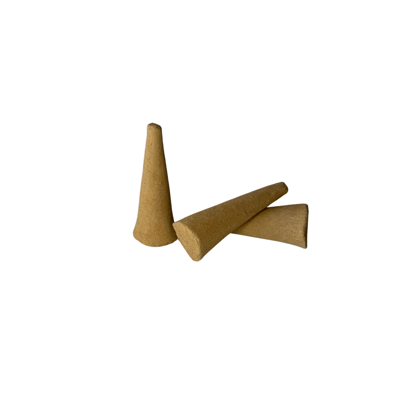 2.5 inch Unscented Incense Cones - Natural – Garden of Fragrance LLC